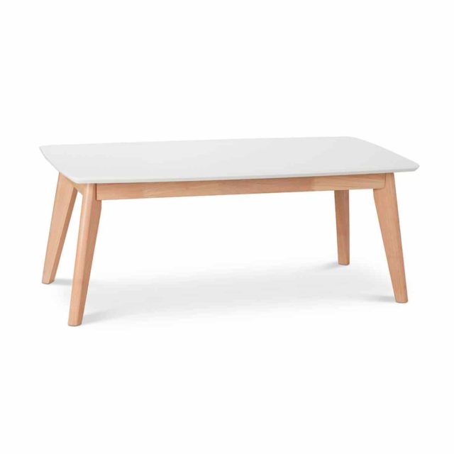 Wooden white table – Metric